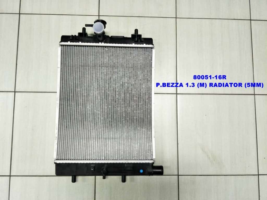 Perodua Bezza 1.3 (M) Radiator – Tongshi Auto Radiator Supplies
